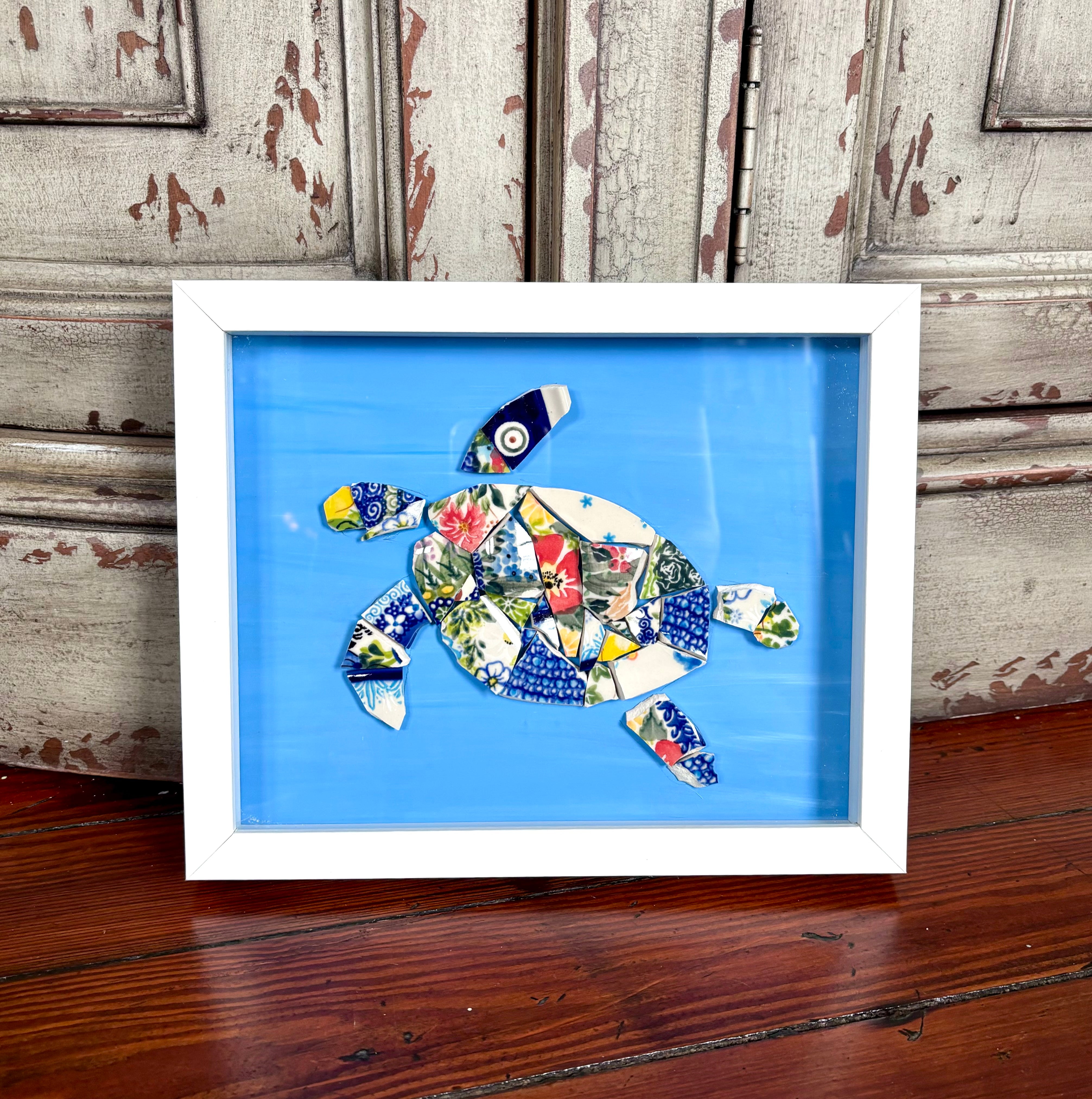 Turtle Mosaic – The Threaded Cork